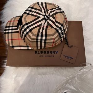Burberry | Other | Burberry Monogram Motif Vintage Check Baseball Hat | Poshmark
